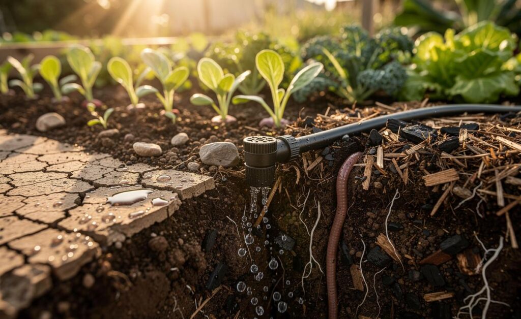 How to revive dry soil so plants absorb water faster - MonkleyFurniture